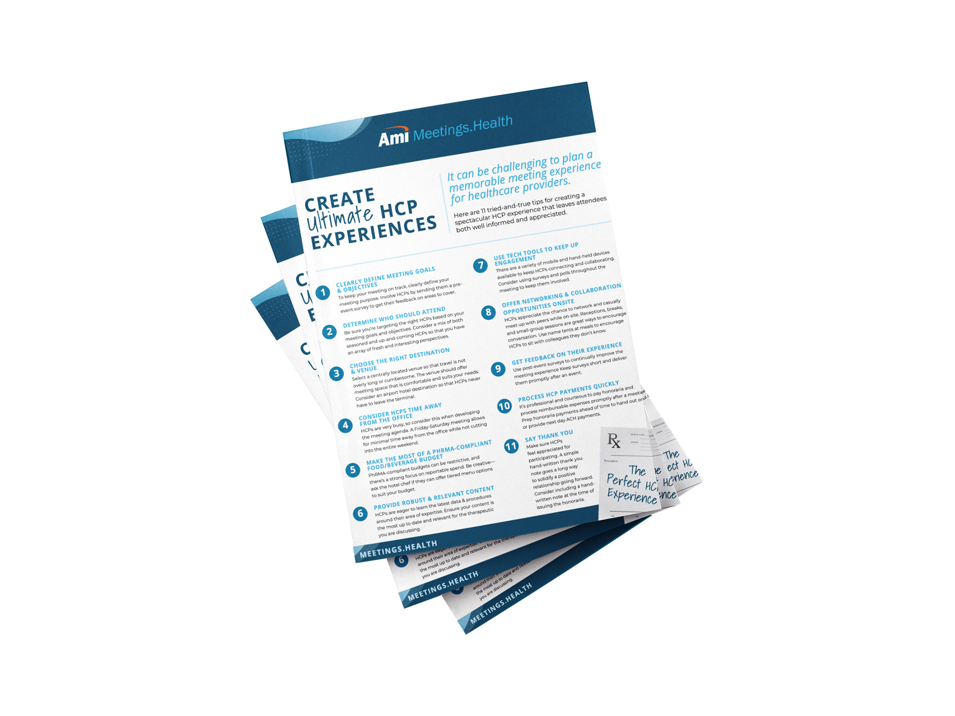 Create Ultimate HCP Experiences - Meetings.Health